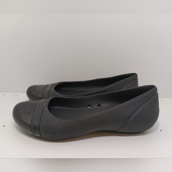 CROCS | Shoes | Crocs Womens Sz 7 Brynn Slip On Ballet Flats ...